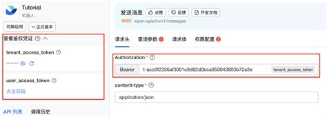 Api 调试台使用指南 开发指南 飞书开放平台