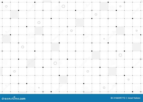 Hud Interface Grid Dot Array And Matrix Symbol Operating System Ui Background Vector