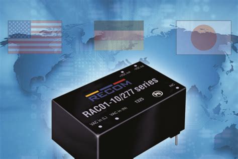 AC DC Power Supplies Feature Ultra Wide Input Voltage Range