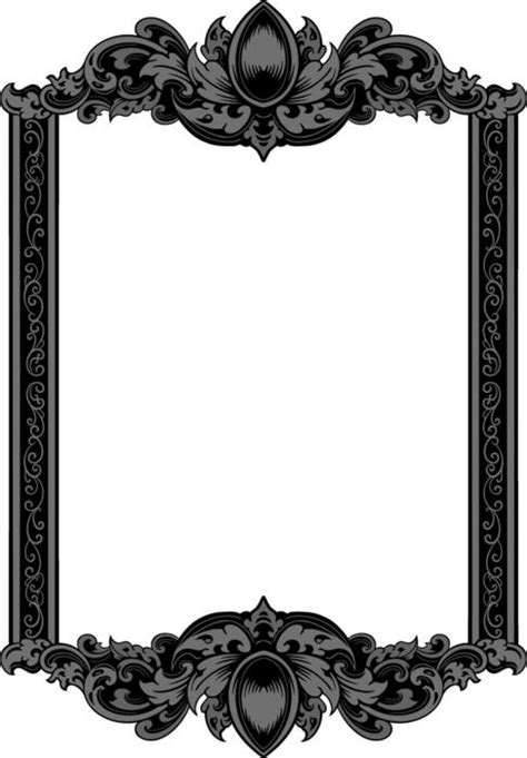 Gothic Frame Vector Art Icons And Graphics For Free Download