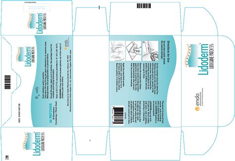 Lidoderm Package Insert Prescribing Information