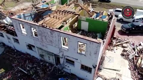 Imágenes Satelitales Muestran El Antes Y Después Del Paso De Un Tornado