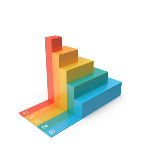 「box Chart Colorfull」の3dオブジェクト、2367816309 Shutterstock