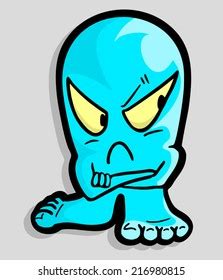 Blue Puppet Stock Vector Royalty Free Shutterstock