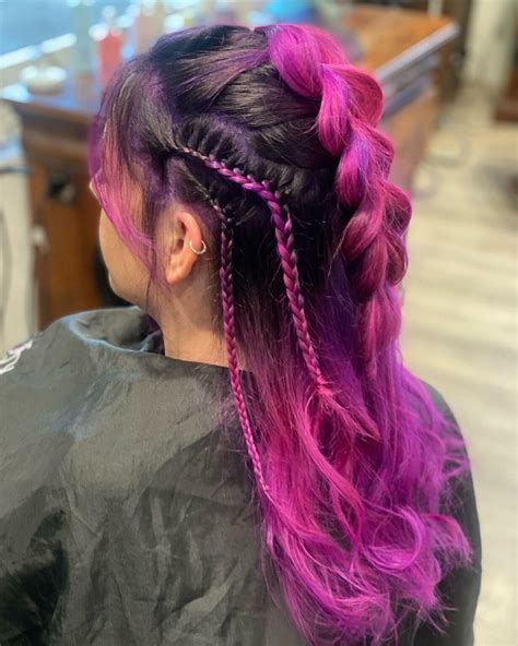 50 Vibrant Fuchsia Hair Color Ideas For Any Hair Length