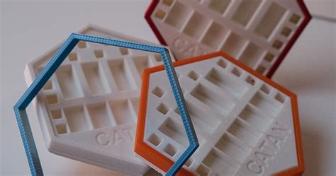 Catan Border Holder Color By Notadrianf Download Free Stl Model