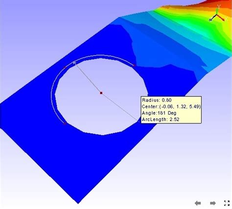 Measuring 3 Point Arc — Vcollab Document Documentation
