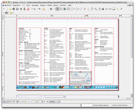 Scribus Chaos Geordend