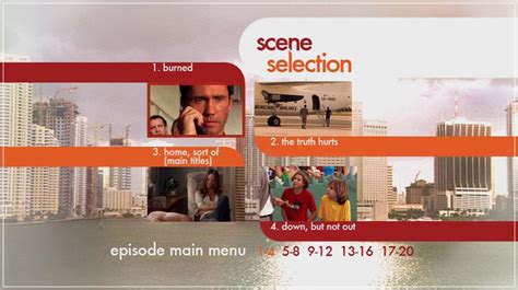 Burn Notice 2007 Dvd Menus