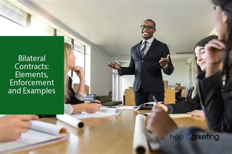 Bilateral Contracts Elements Enforcement And Examples