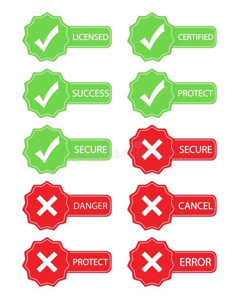 Error Success And Warning Notification Messages Set Of Computer Alert Window Popup System