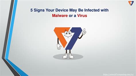 Ppt 5 Signs Your Device May Be Infected With Malware Or A Virus Powerpoint Presentation Id