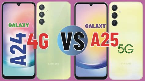 Samsung Galaxy A24 4G VS Samsung Galaxy A25 50MP Camera 5000mAh Battery 256 8GB Ram Wonder