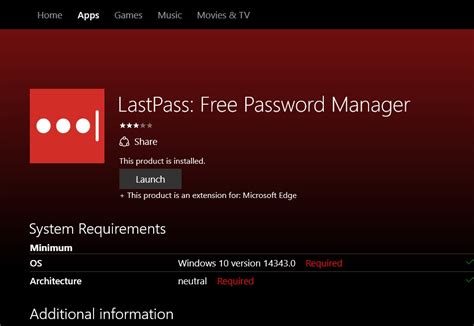 Security Need A Password Manager For Microsoft Edge Then Grab Lastpass