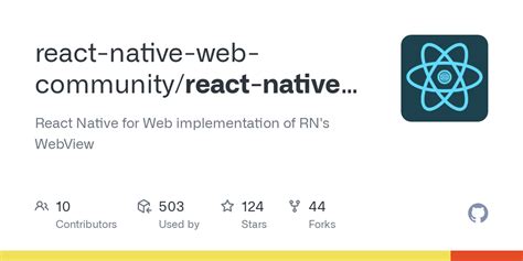 Github React Native Web Communityreact Native Web Webview React