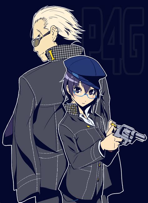 Shirogane Naoto And Tatsumi Kanji Persona And 1 More Drawn By Taru