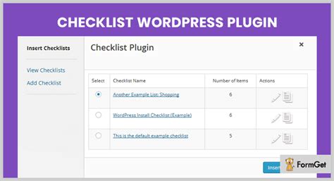 5 Wordpress Checklist Plugins 2022 Free And Paid Formget
