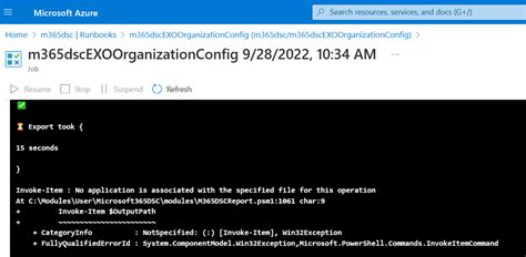 Assert M365dscblueprint Export To Json And Switch To Open Browser After Run · Issue 2345