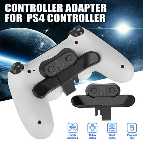 Gamepad Extender Back Button Turbo Key Dualshock For Ps4 Controller Paktec Nz