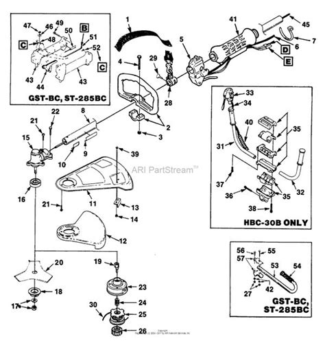 Stihl String Trimmer Parts Diagram