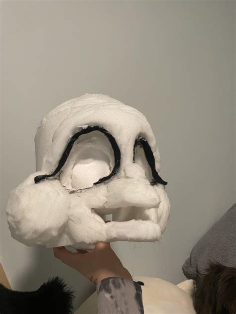My Newest Base Of My Gray Jay Iris Rfursuitmaking