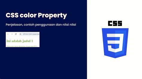 Belajar Css Lanjutan 258 Css Color Property — Minarsih Tech