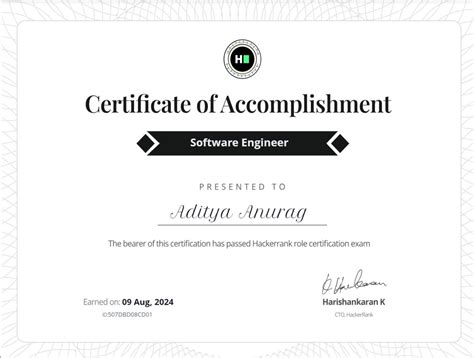 Aditya Anurag On Linkedin Softwareengineering Certification