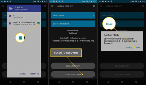 how to install twrp custom recovery on android