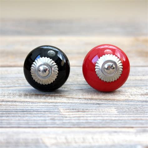 Red Knobs Etsy