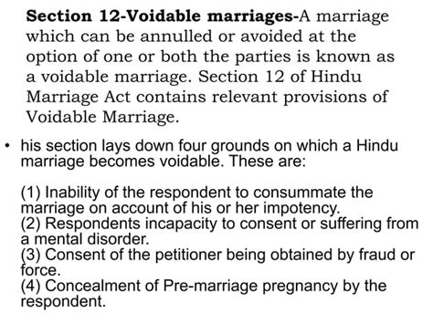 Hindu Marriage Act 1955 Ppt