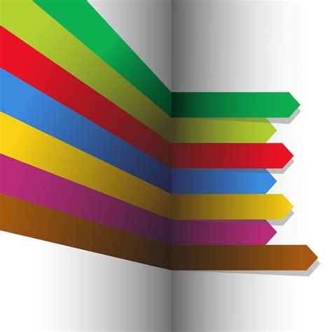 Premium Vector Fullcolor Gradient Straight Line With A Curve Colored