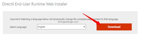 Directx Setup Could Not Download File Please Retry Later Error While