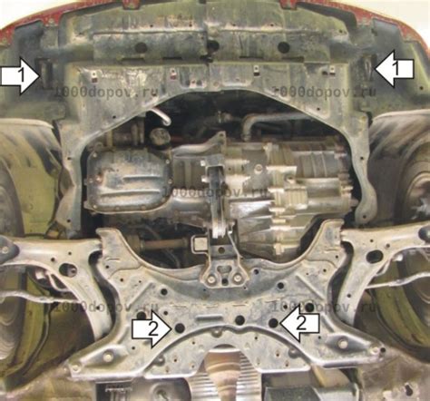 Защита Motodor 02557 Toyota Prius 2003-2009 (Картер, Кпп) - купить в ...