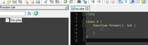 Functions Starting With For Are Not Visible In The Functions List Php · Issue 8664