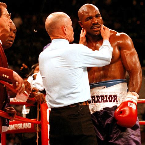 Evander Holyfield Ear