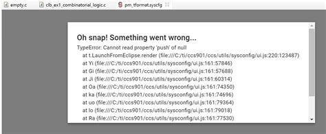 Tms320f28388d Cannot Open Pmtformatsyscfg C2000 Microcontrollers Forum C2000™︎