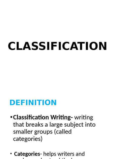 Classification Wps Office Pdf