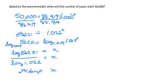Exponential And Logarithmic Models Systry