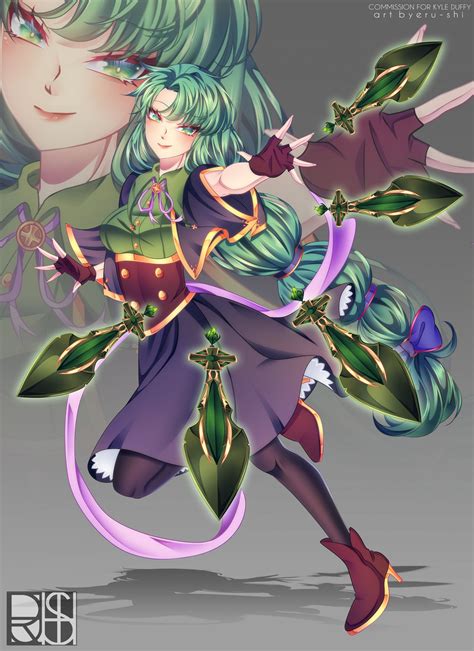 Rwby Oc Commission Evelyn By Eru Shi On Deviantart