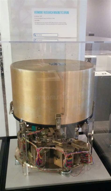 Huge Magnetic Drum Computer Memory At The Living Computer Museum