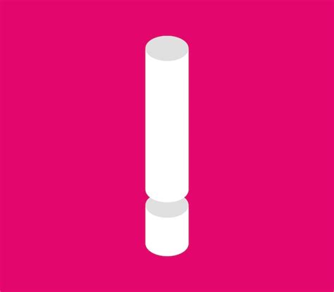Premium Vector Isometric Exclamation Mark