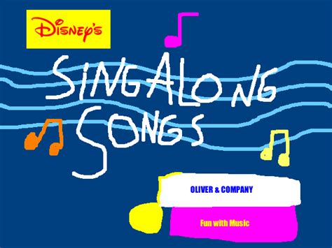 Disney Sing Along Songs Fun With Music