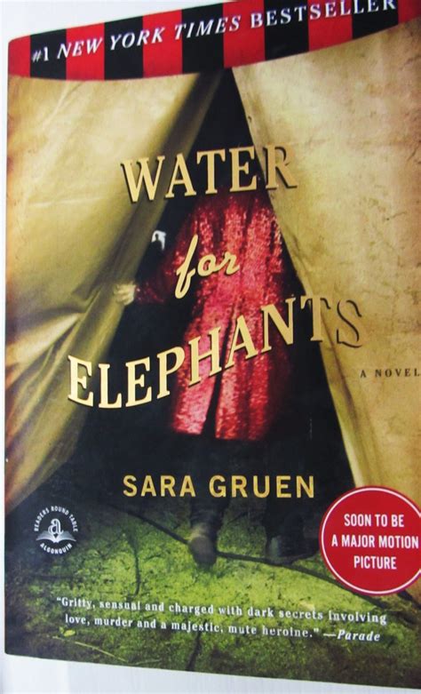 Water For Elephants By Sara Gruen Water For Elephants Books Books To Read