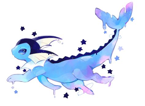Vaporeon Pokemon Drawn By Momoniku100 Danbooru