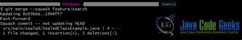 Git Squash Java Code Geeks