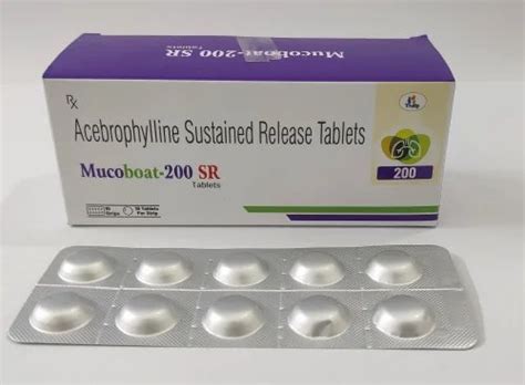 Acebrophylline 200 Mg Sr At ₹ 1700 Box Cebro In Panchkula Id 2853033781073