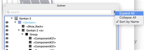 Outliner Does Not Show Nested Groups Sketchup Sketchup Community