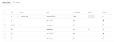 how to add a domain to vultr dns vultr docs
