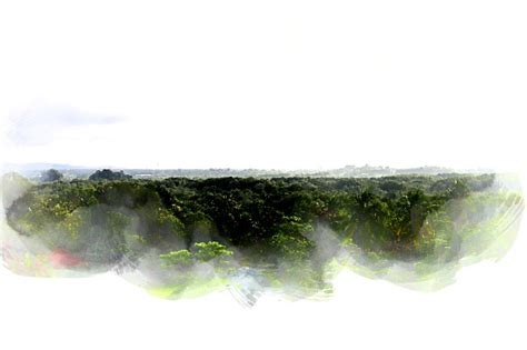 수채화 일러스트 페인팅 배경에 추상 다채로운 산맥과 나무 풍경 0명에 대한 스톡 사진 및 기타 이미지 0명 겨울 경관 Istock