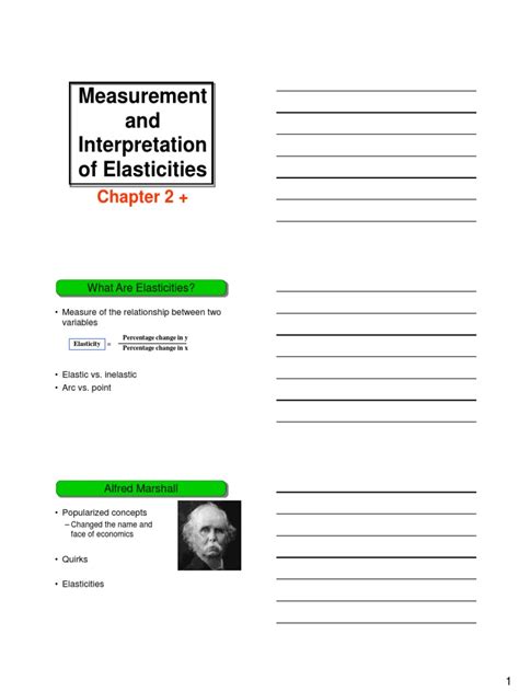 Measurement And Interpretation Of Elasticities Chapter 2 Pdf Measurement And Interpretation Of Elasticities Chapter 2 Pdf